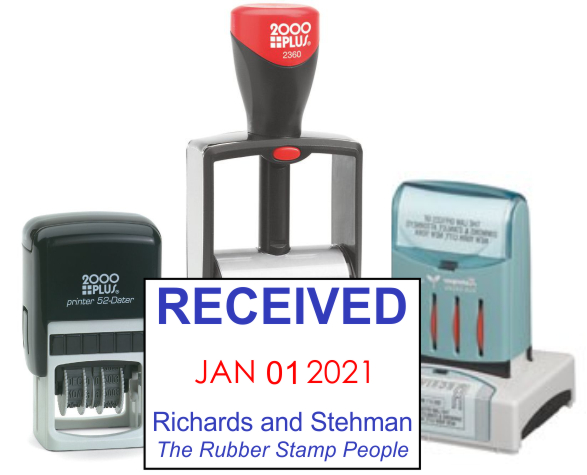 Custom Date Stamps | Daters | Heavy Duty Dater Stamps | Line Daters